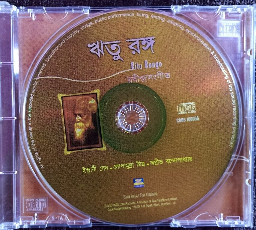 Ritu Ranga - Songs Of Rabindranath Tagore (2002) Rabindra Nath Tagore ...