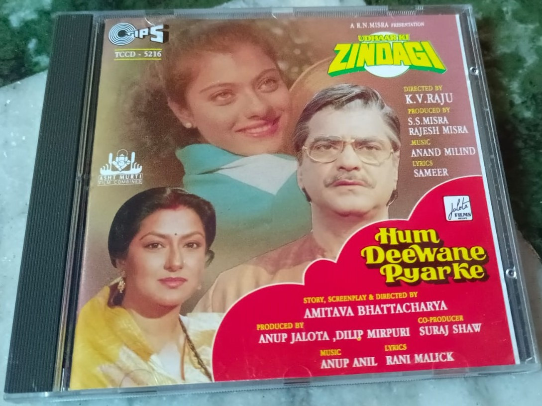 Udhaar Ki Zindagi (1993) Anand Milind / Hum Deewane Pyarke (1993) Anup ...